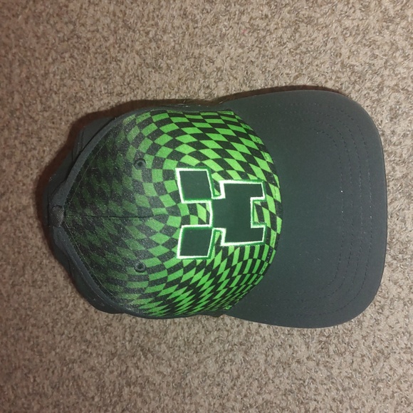 Minecraft | Accessories | Minecraft Creeper Boys Baseball Cap Hat Youth ...